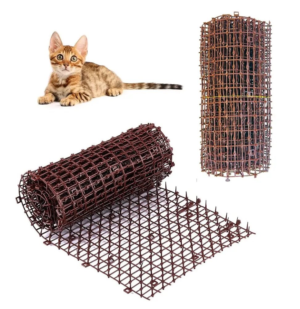 Противоприсадные шипы Средство от птичьих колючек, отпугивающее птиц 30X200CM Никаких гвоздей