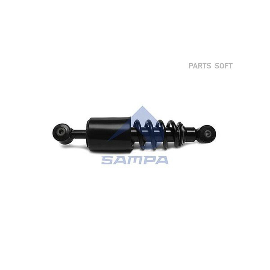 Амортизатор MAN TGA кабины передний с пружиной (322/382 12x50 12x50 O/O) SAMPA от официального дистрибьютора, SAMPA, артикул 025353