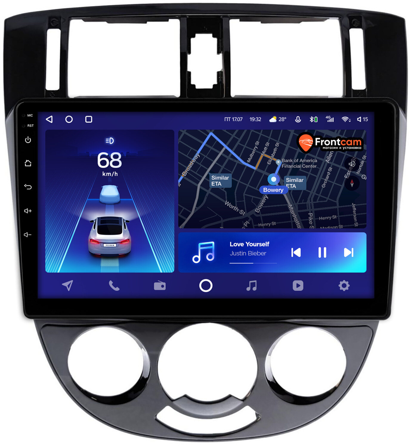 Штатная магнитола Chevrolet Lacetti 2004-2013 (черная, глянцевая, Универсал/Седан, авто без климат-контроля) Teyes CC2 PLUS 4/64 10" RM-10-0830 Androi