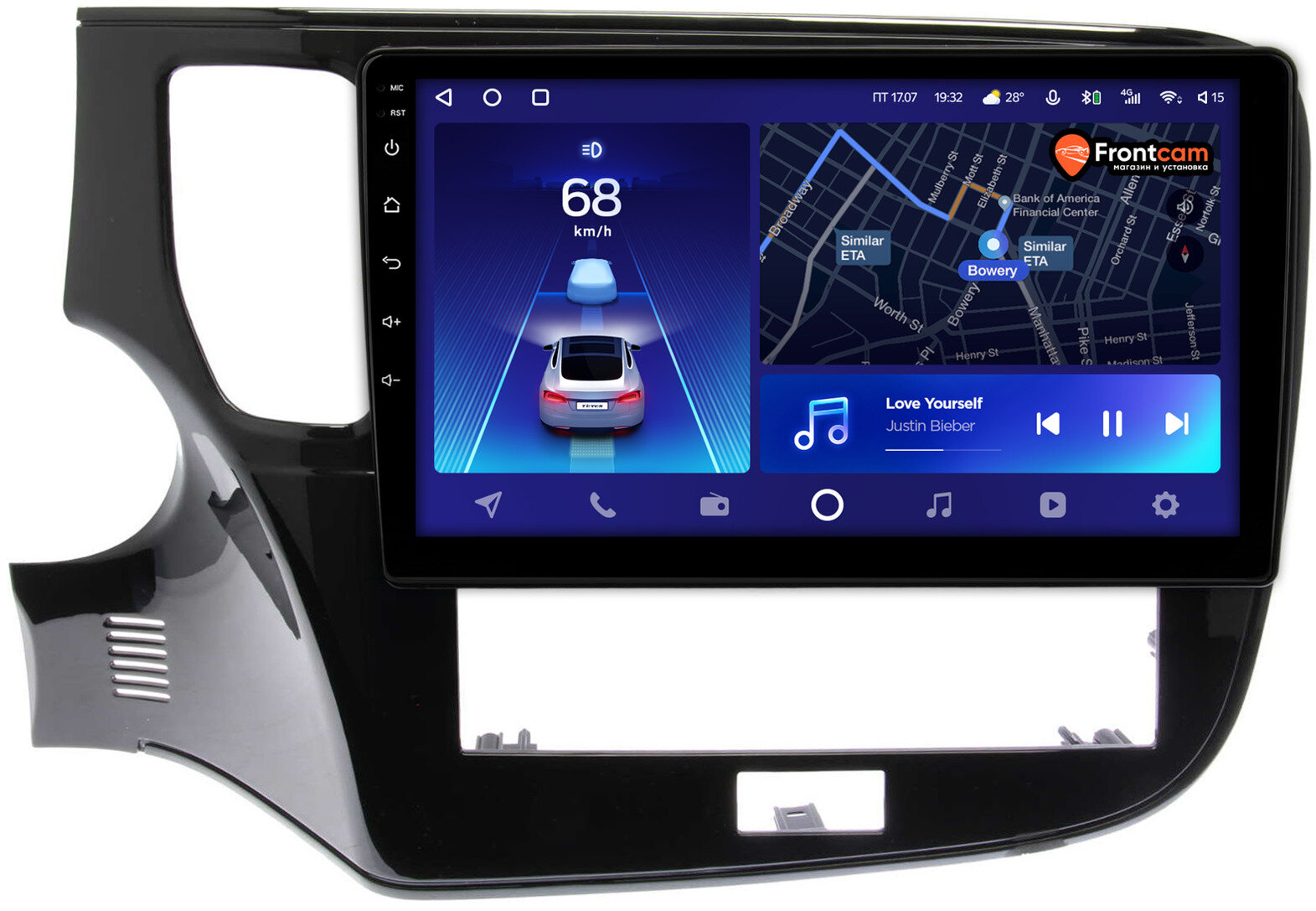 Штатная магнитола Mitsubishi Outlander 3 2020-2024 Teyes CC2 PLUS 4/32 10" RM-10-1153 Android 10 (4G-SIM, DSP, QLed)