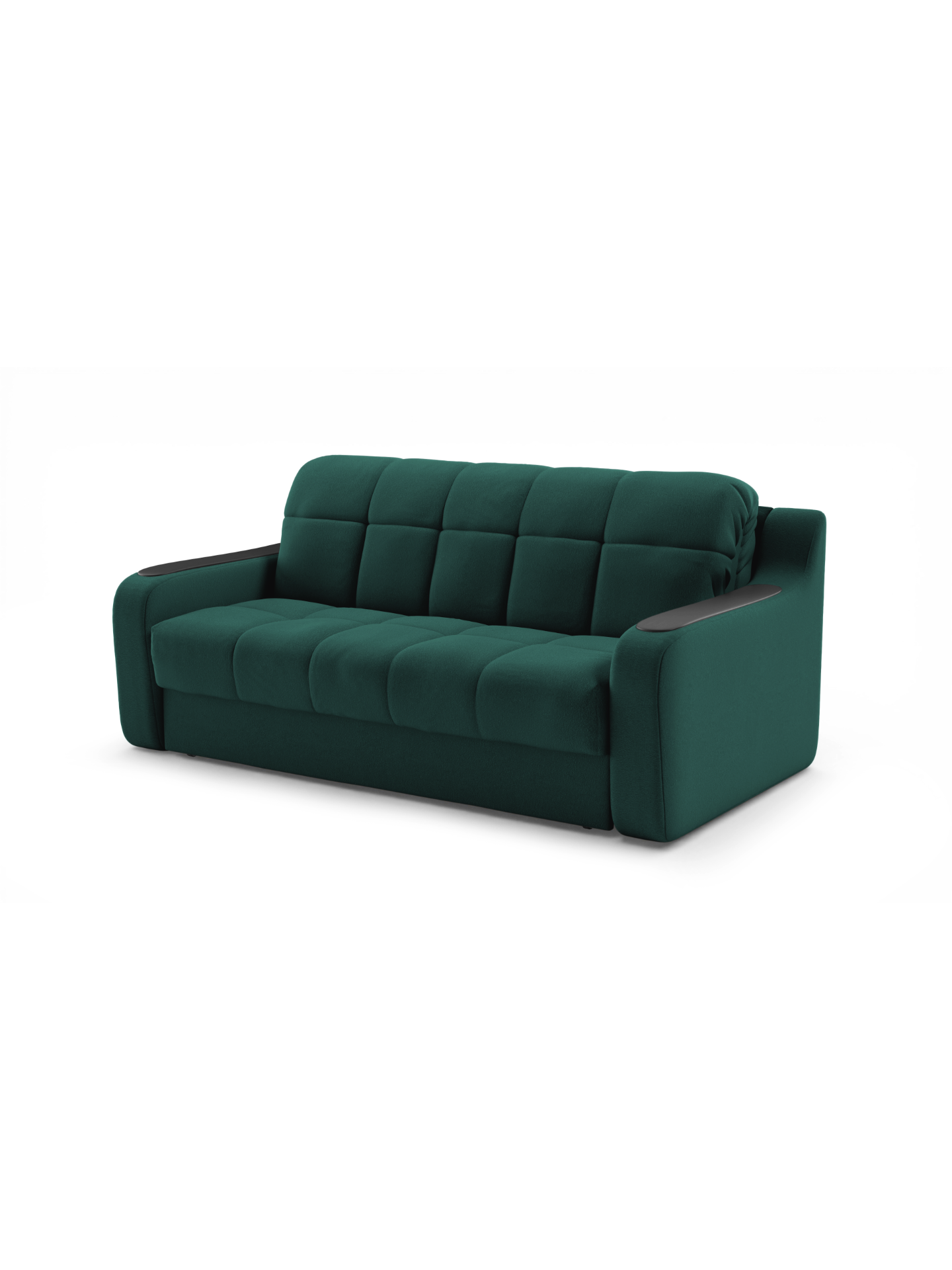 Диван Тифани Velutto 20 NEW 156x115x95 см, зеленый Велютто, аккордеон GOODFORM