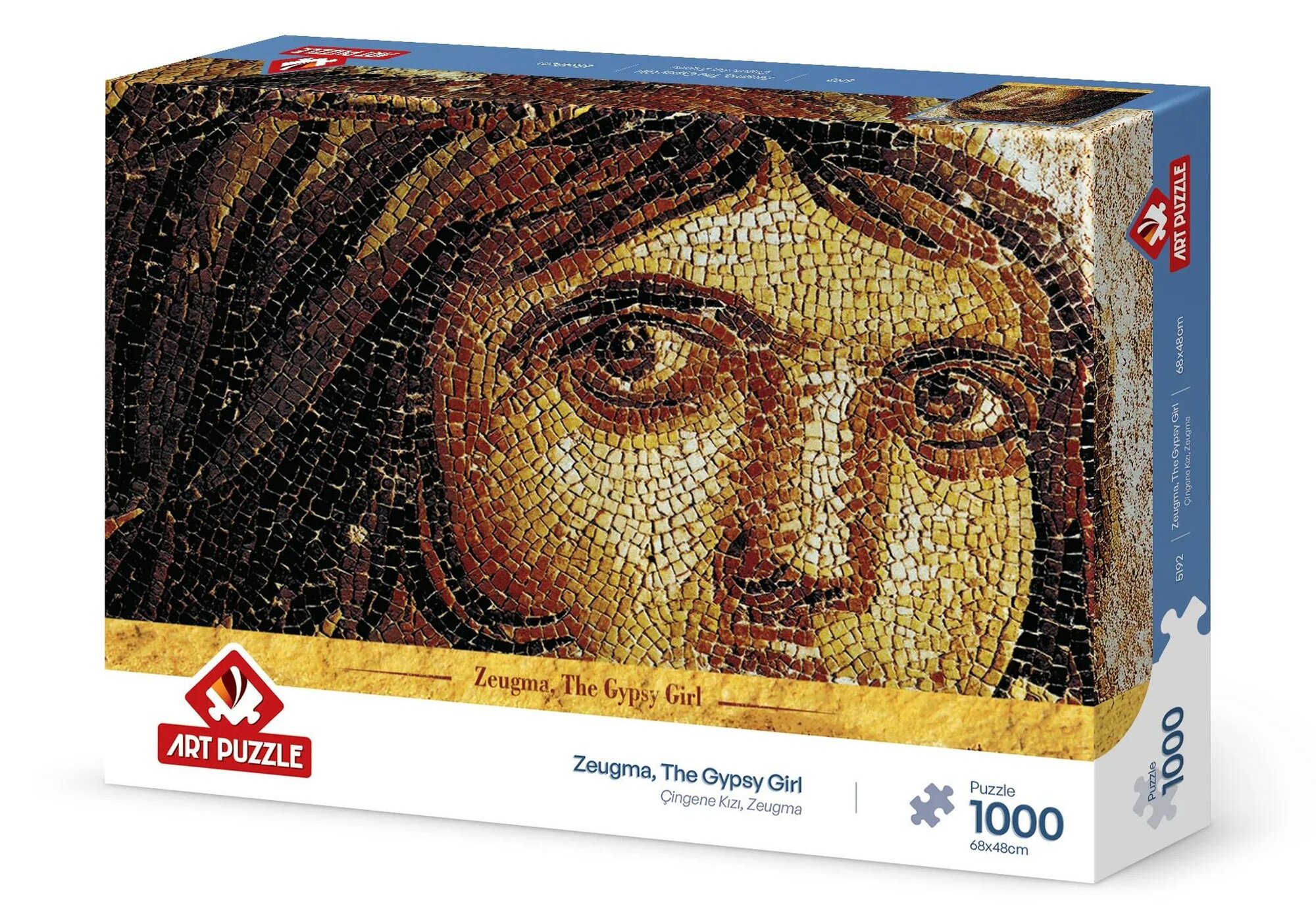 Пазл для взрослых Art Puzzle 1000 деталей, элементов: Зеугма, цыганка