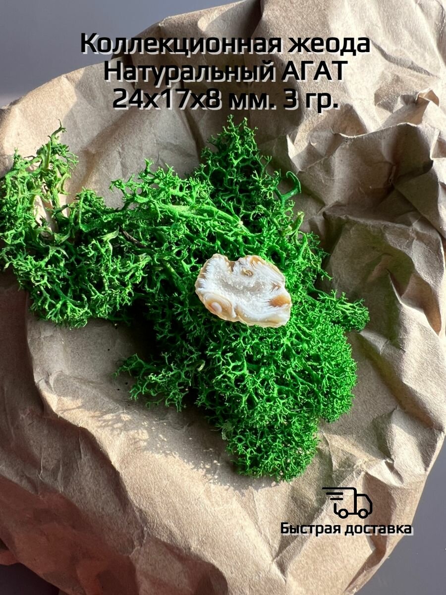 Коллекционная жеода натурального камня Агат