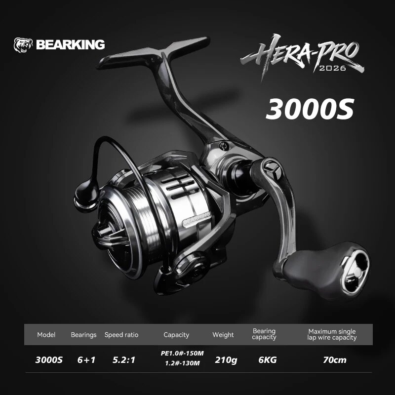 BEARKING катушка HERA-PRO 1000-3000
