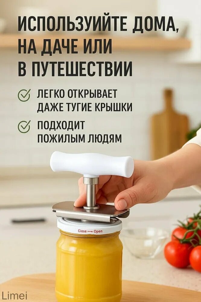 Открывалка, 9 см, 1 шт — фото 1
