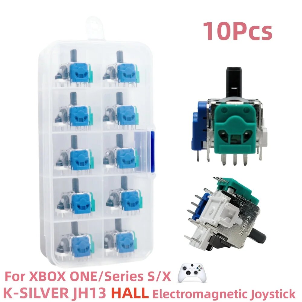 10PCS K-SILVER JH13 Hall для Xbox Series S/X