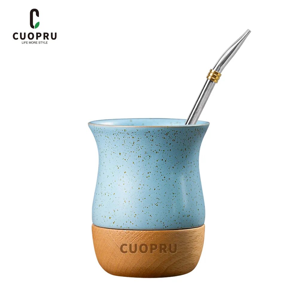 CUOPRU Калабас для мате "Керамическая чашка Мате", 260 мл, 1 шт