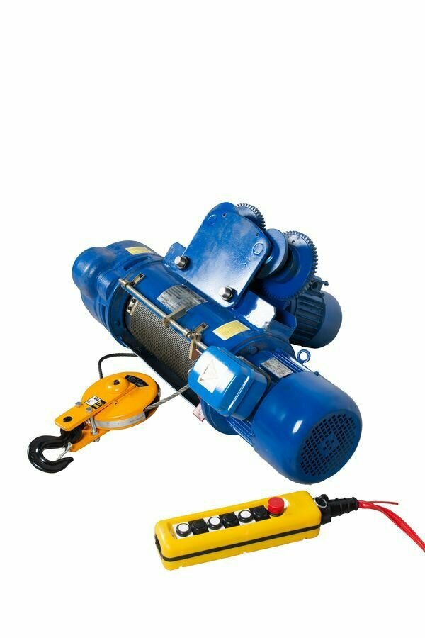 Тельфер 2т 6м 380В электрическая канатная TOR CD BASE