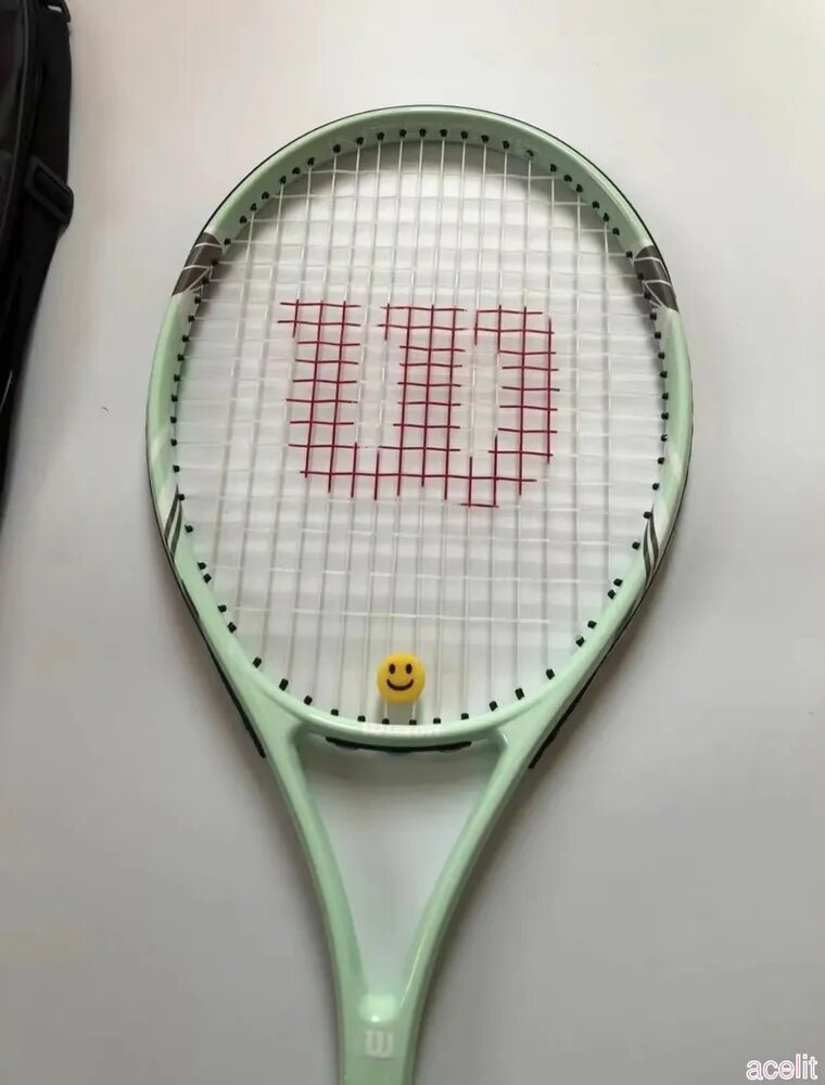 Ракетка для большого тенниса Wilson Зеленая 69 см размер ручки 02 для начинающих