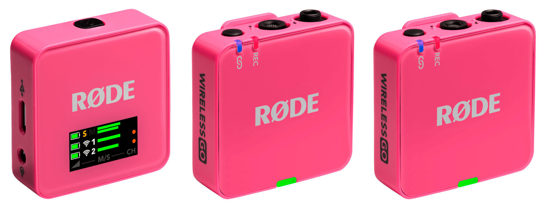 RODE Wireless GO III, розовый, беспроводной микрофон
