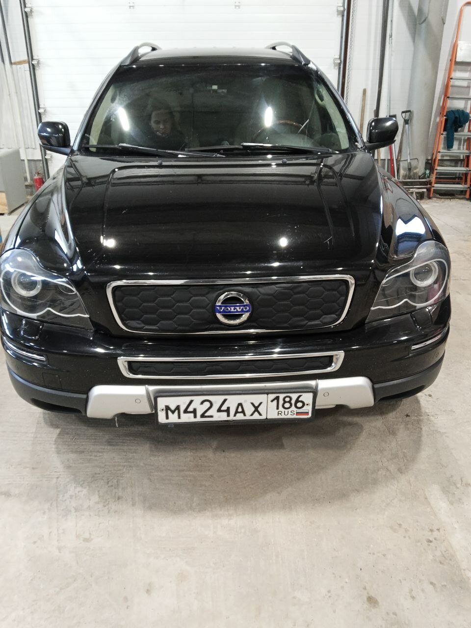 Утеплитель радиатора и бампера для Volvo XC90 Вольво 2006-2014