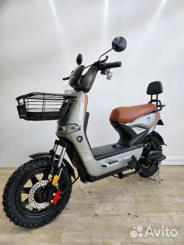 Электровелосипед SkyWay Samurai 1200w 16 радиус колес с NFS и круиз контролем на моторе (240w) Серый