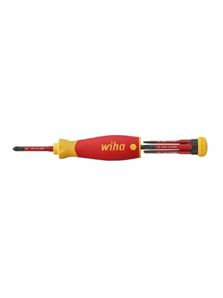 WIHA 45296 Набор изолированных отверток 4 в 1, изолированные инструменты 1000 В
