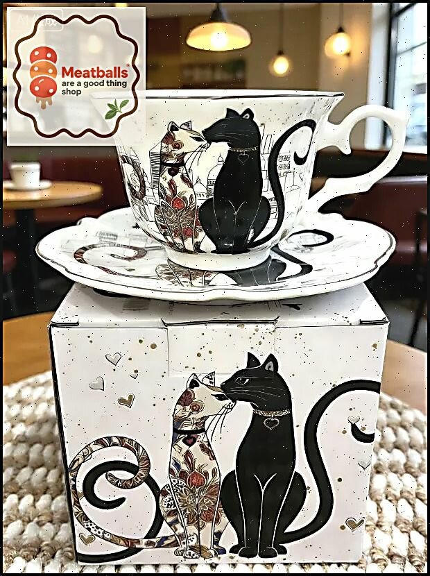 Кружка "Парижские коты", 240 мл, 1 шт
