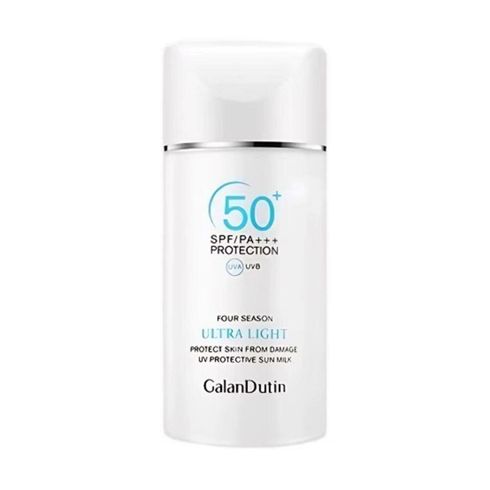 Водонепроницаемый, устойчивый к поту, с высоким SPF 50+ для защиты от солнца.
