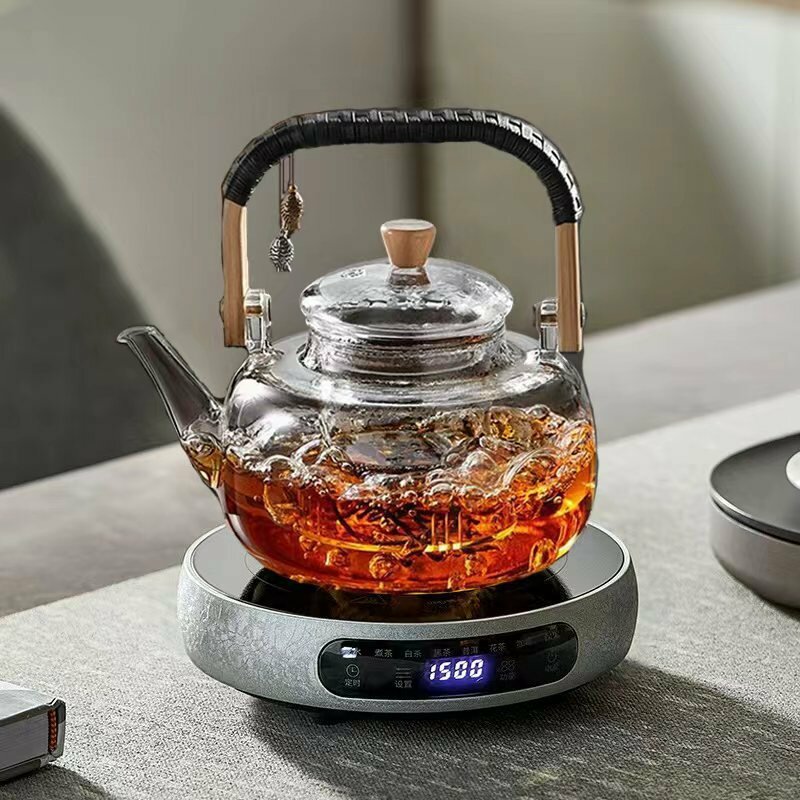 Ультратонкая электрическая керамическая плита MiChu с чайником для домашнего использования, новая модель 2025 года, утолщённый чайник, чайная плита, доступна для доставки.