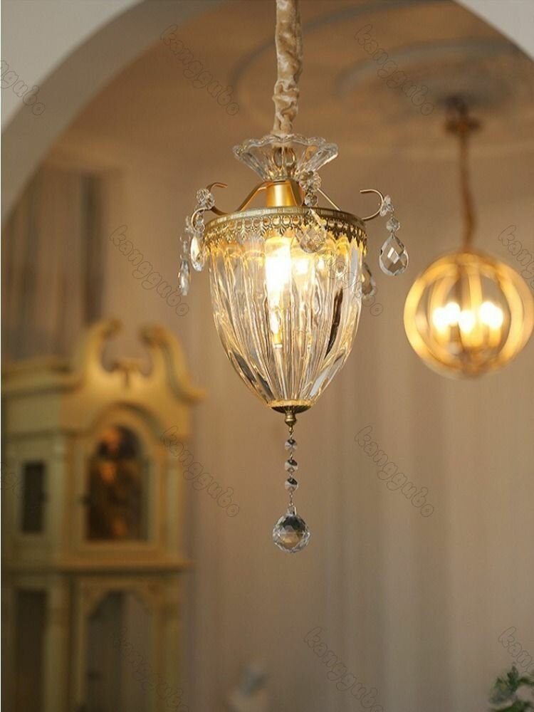 Винтажная французская хрустальная люстра