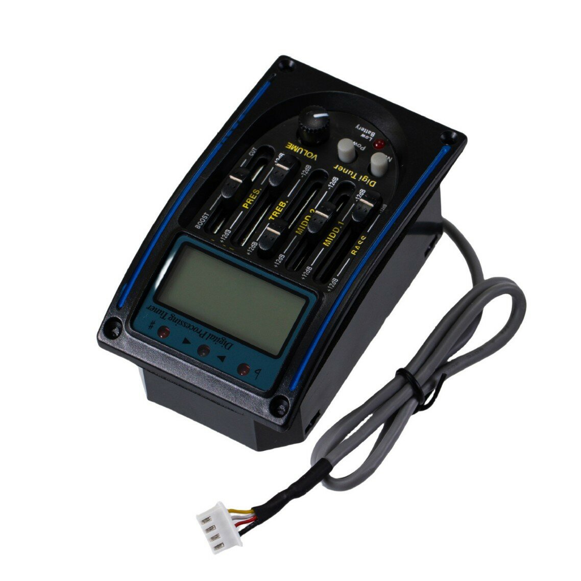 Электронный эквалайзер для гитарного звукоснимателя Fisherman, модель Fisherman 301/201, аксессуар для гитары LC-5, фолк-звукосниматель.