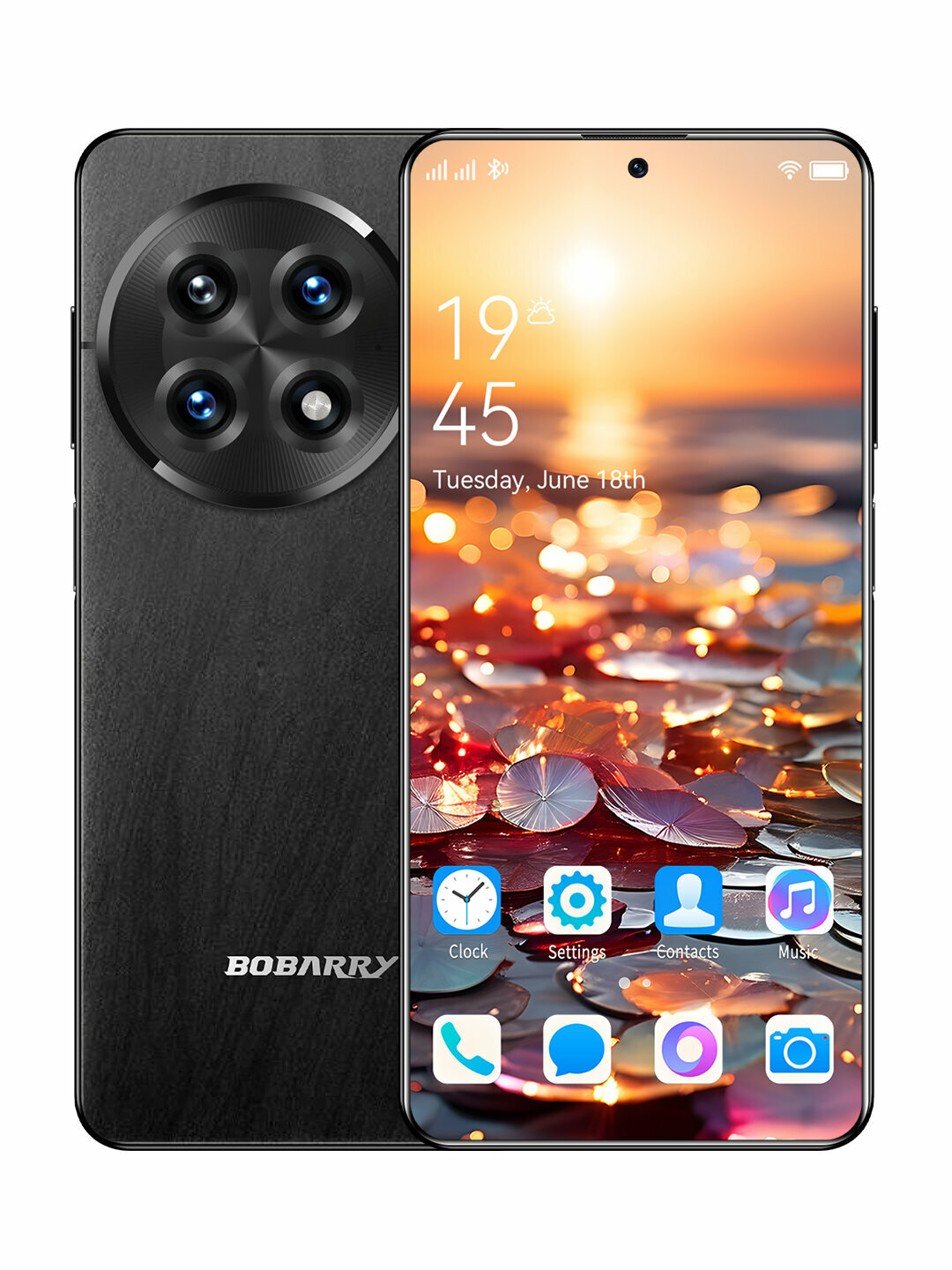 Игровой флагман GT20 Black смартфон 16 ГБ ОЗУ Snapdragon 8 Elite 8000 мАч 6.82" экран 1 ТБ памяти