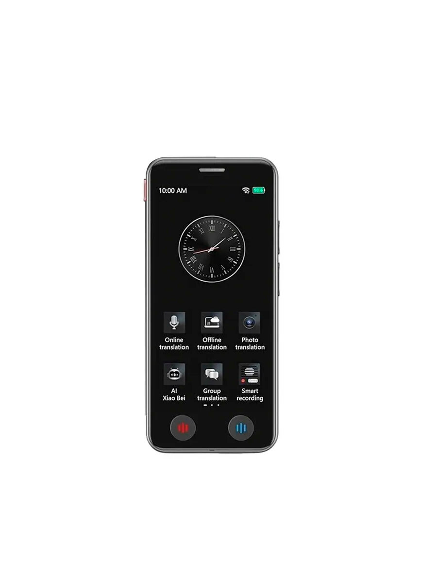 Электронный переводчик Svendsen A40lite+, Bluetooth, Wi-Fi, 11 режимов, черный