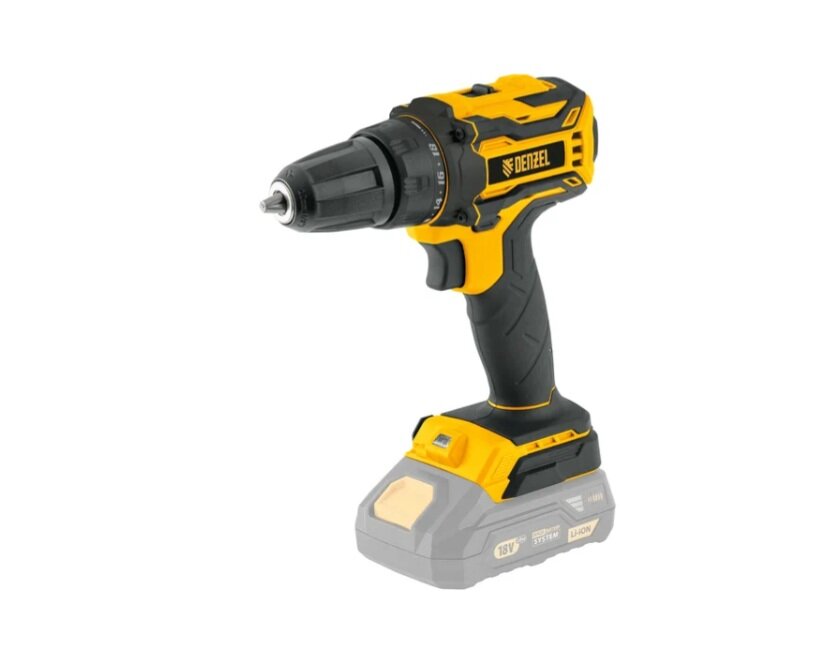 Дрель-шуруповерт Denzel BLDL-18-0 (без АКБ) (26141)