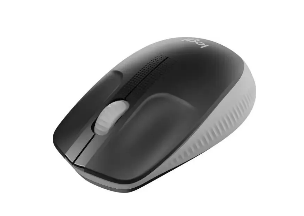 Мышь беспроводная Logitech M190, радио, оптическая, USB, 1000dpi, серый (910-005906) — фото 1
