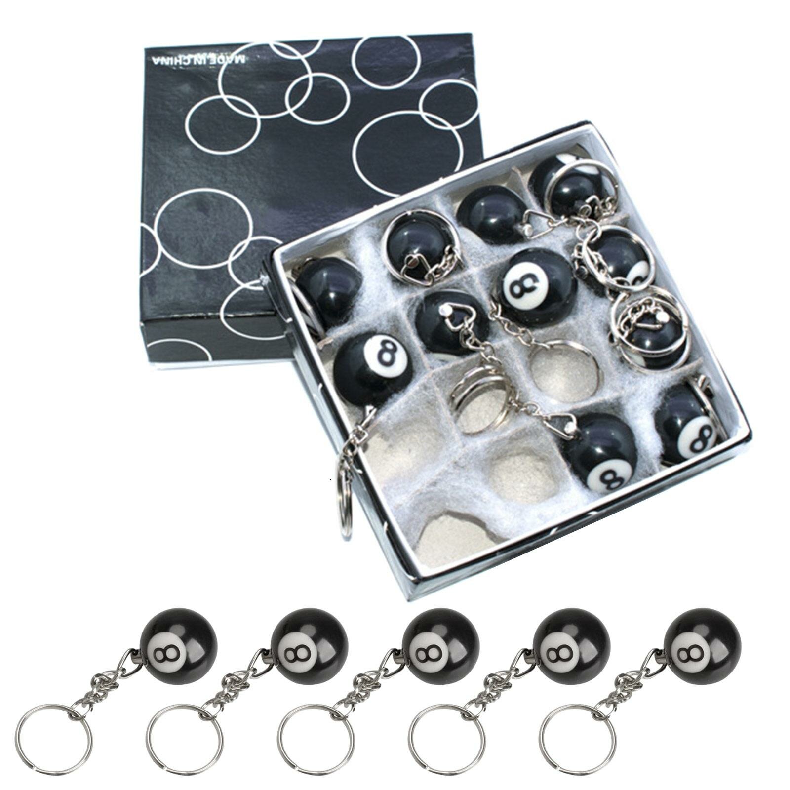 Брелок «Бильярдный шар № 8», 1 box 16