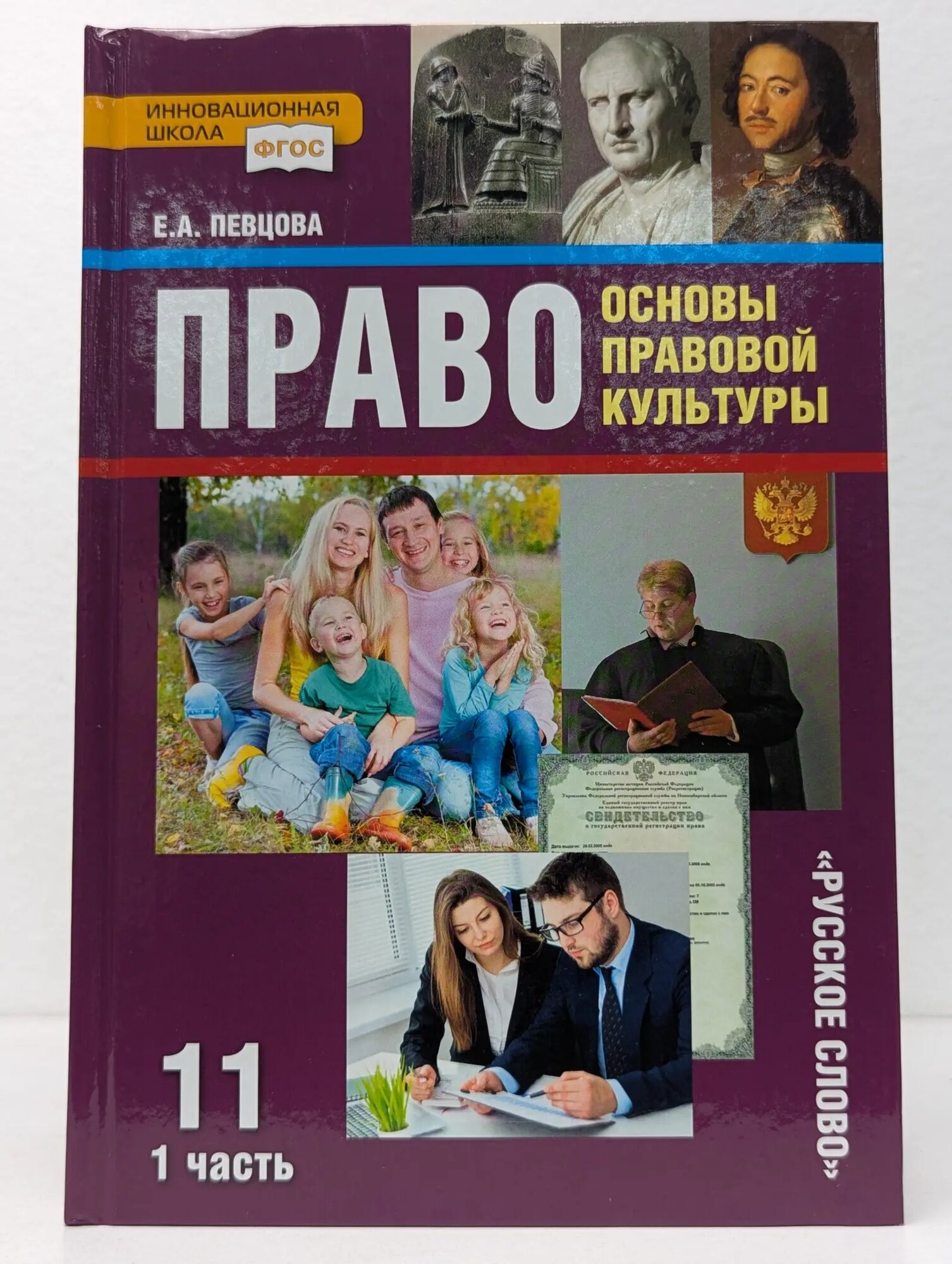 Право. Основы правовой культуры. 11 класс. В 2 частях. Часть 1 Певцова Елена Александровна 2022