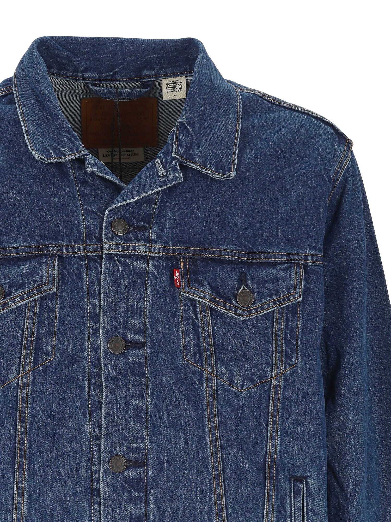 Куртка Levi's Trucker, размер XL, синий — фото 1