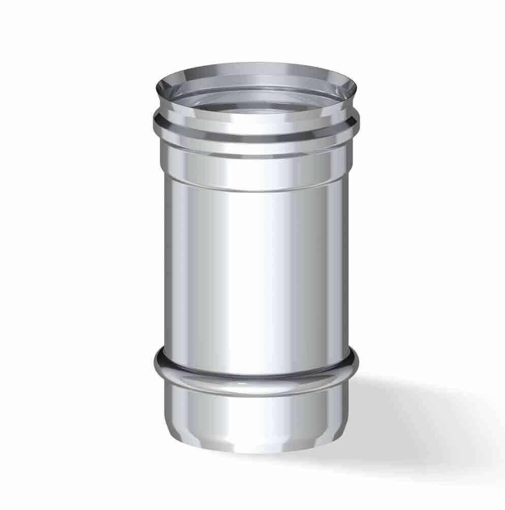 Дымоходная труба CORAX Ф 115 L 0,25м (430/0,8)