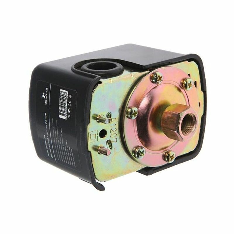 Реле давления TIM ECO для насосной станции (1,4-2,8 бар, с нак. гайкой)