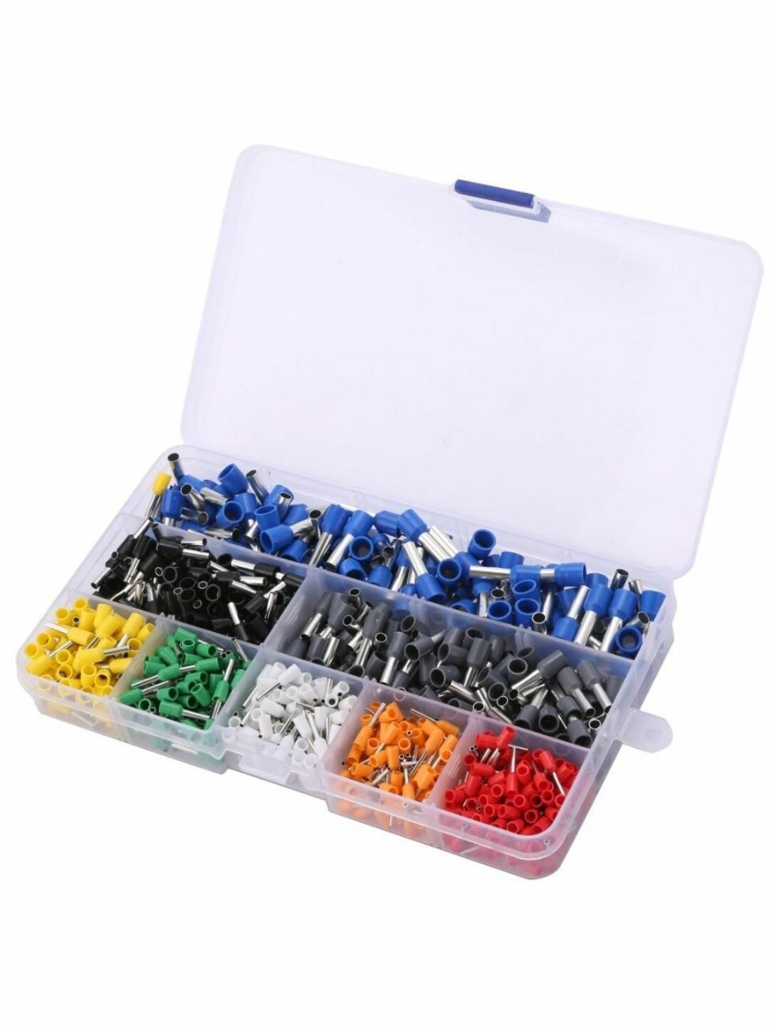 Набор изолированных наконечников для проводов, в комплекте 800 штук (СФ)