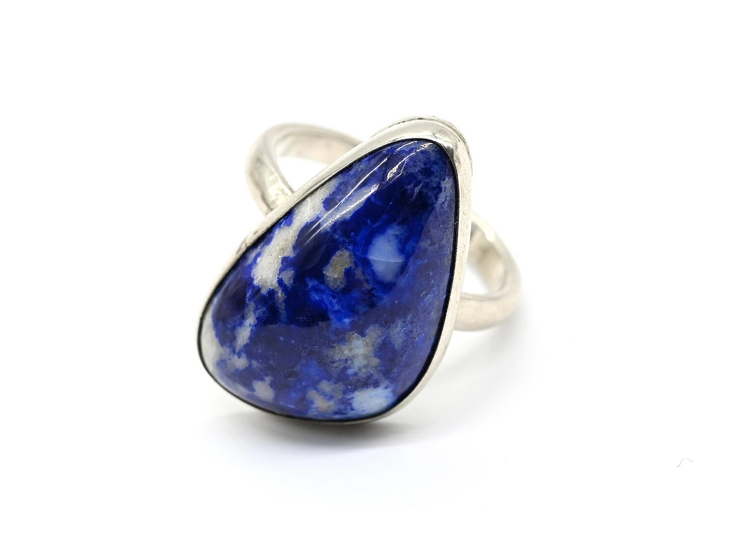 Кольцо, лазурит