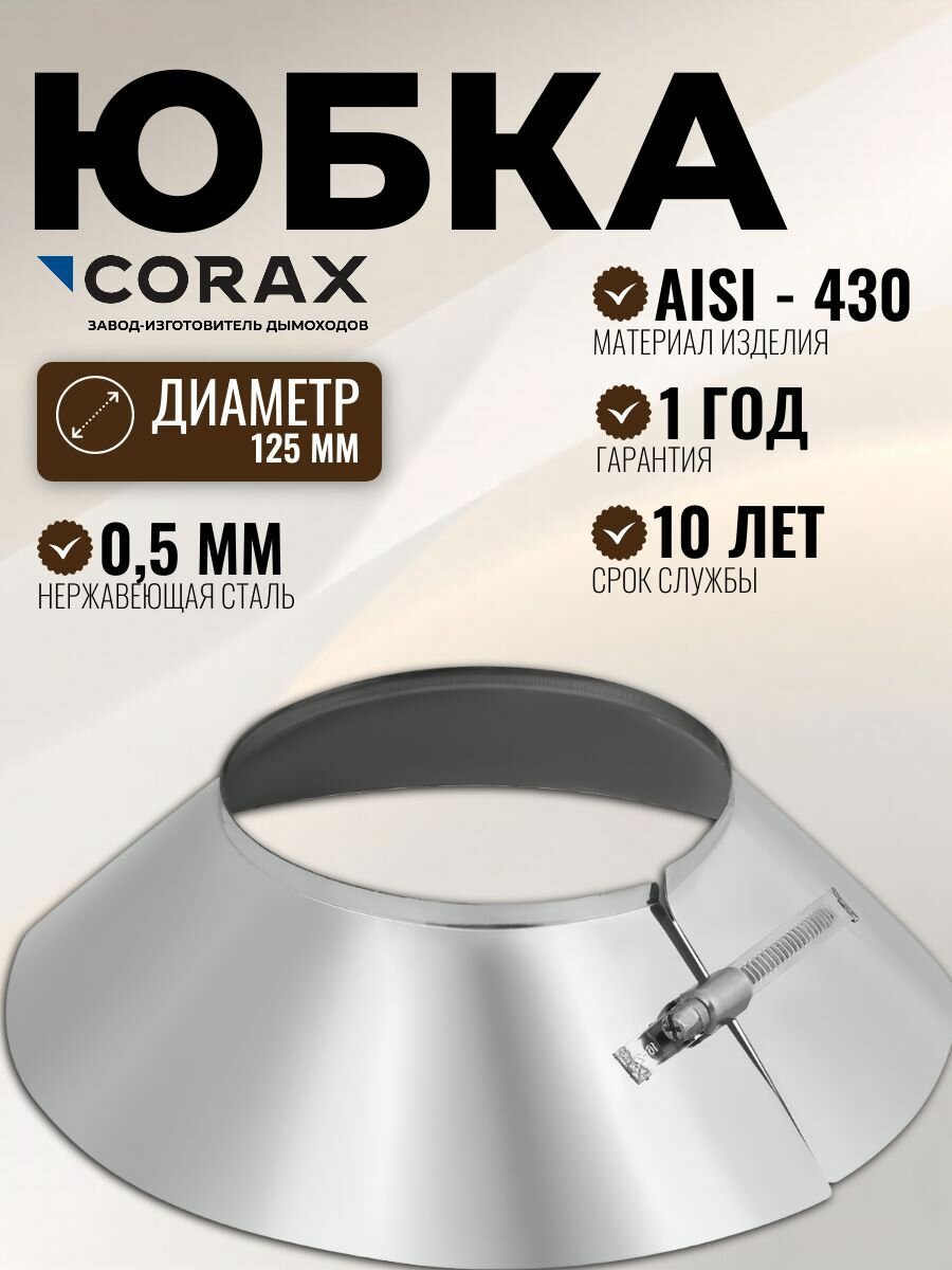 Юбка CORAX Ф 125 (430/0,5)