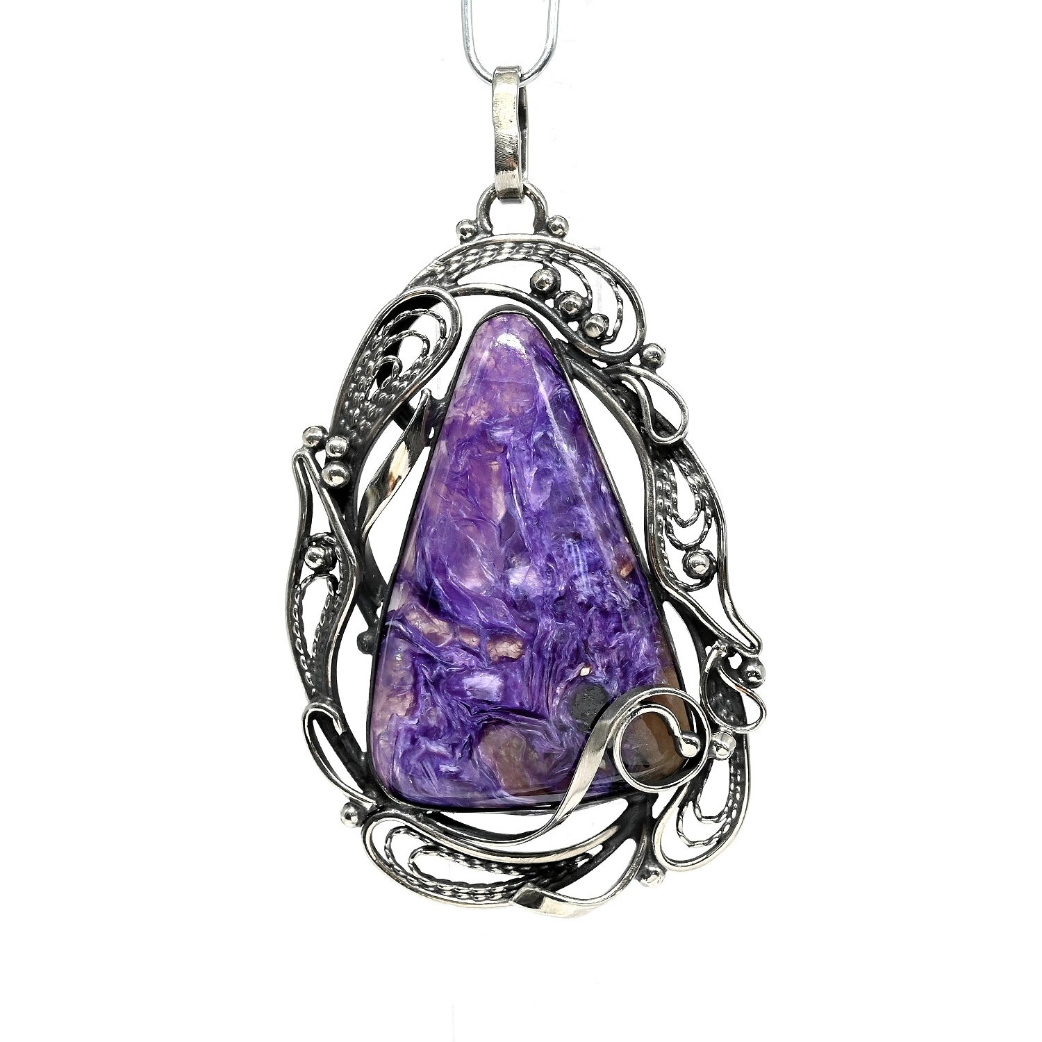 Подвеска, чароит