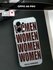 Силиконовый чехол на Oppo A6 Pro / Оппо A6 Про с принтом woman burgundy