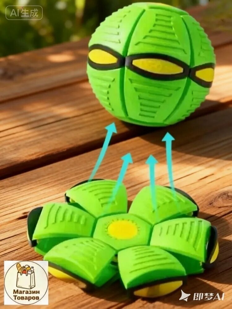 Игрушка антистресс/ мяч трансформер нло