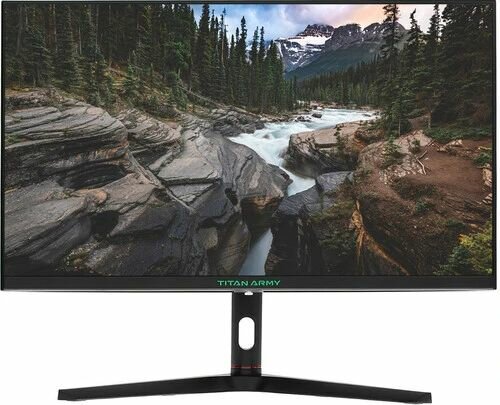 27" Монитор Titan Army P27A2R черный 2560x1440@200 Гц, IPS, LED, 1000:1, 300 Кд/м