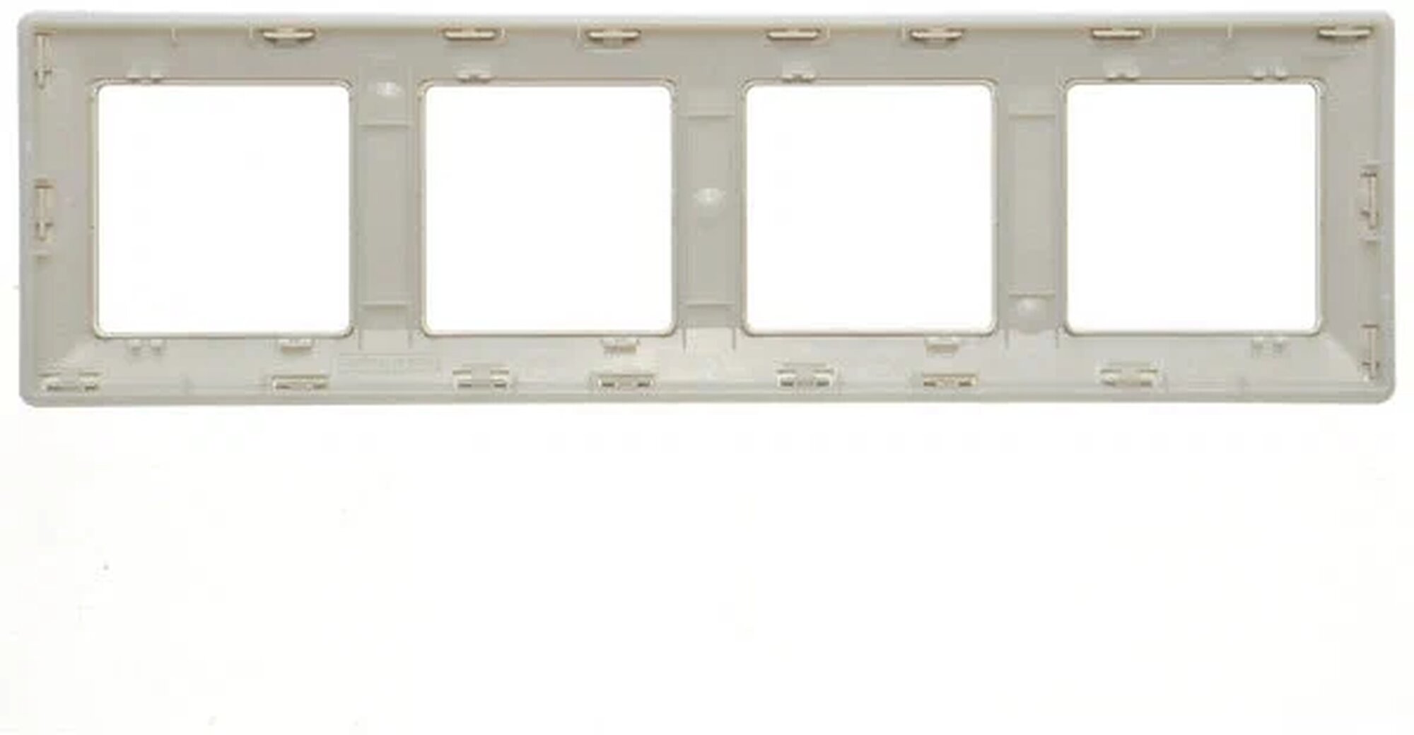 Рамка Legrand Valena LIFE 4 поста универсальная слоновая кость (бежевый) 754044