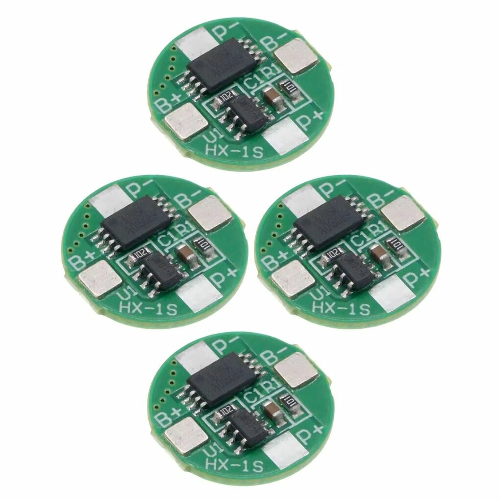 4 1-струнных модуля платы защиты от зарядки литиевой батареи 3,7 В 14500