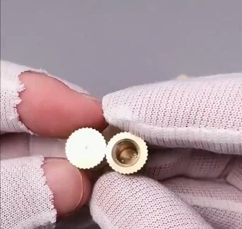 Медные гайки-вставки для глухих отверстий M3 M4 M5 M6 M8 M6x10mm-5Pcs, 10mm