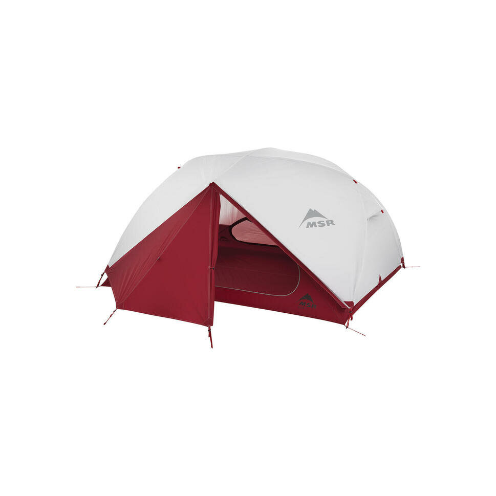 Decathlon Трехместная палатка MSR Elixir 3 - белая, красная на 3 человека