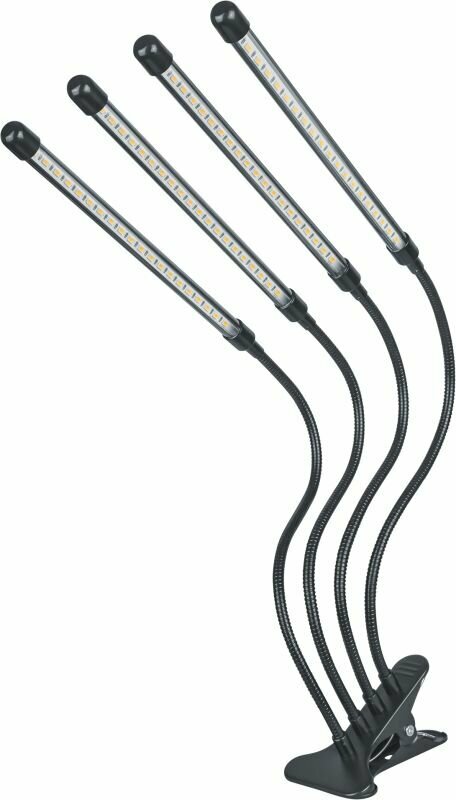 Светильник светодиодный 95 584 NDF-FITO-C01-01-40W-BL 40Вт IP40 на прищепке с таймером для растений полного спектра Navigator 95584