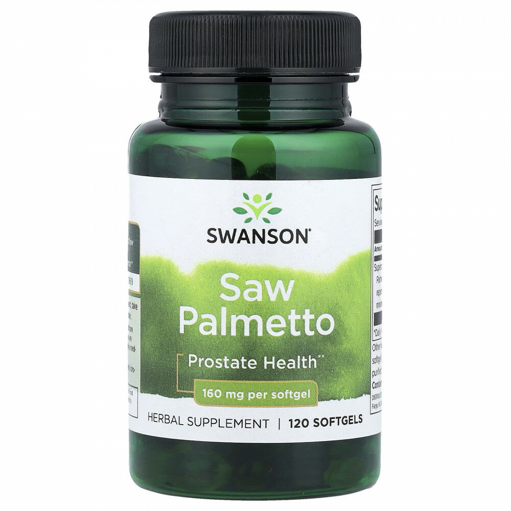 Swanson Vitamins, сереноя, 160 мг, 120 капсул