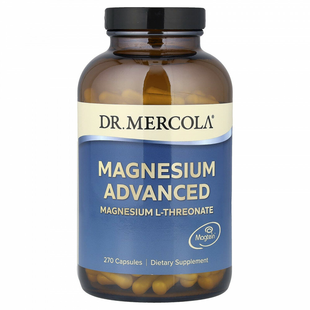 Dr. Mercola, улучшенная добавка с магнием, 270 капсул