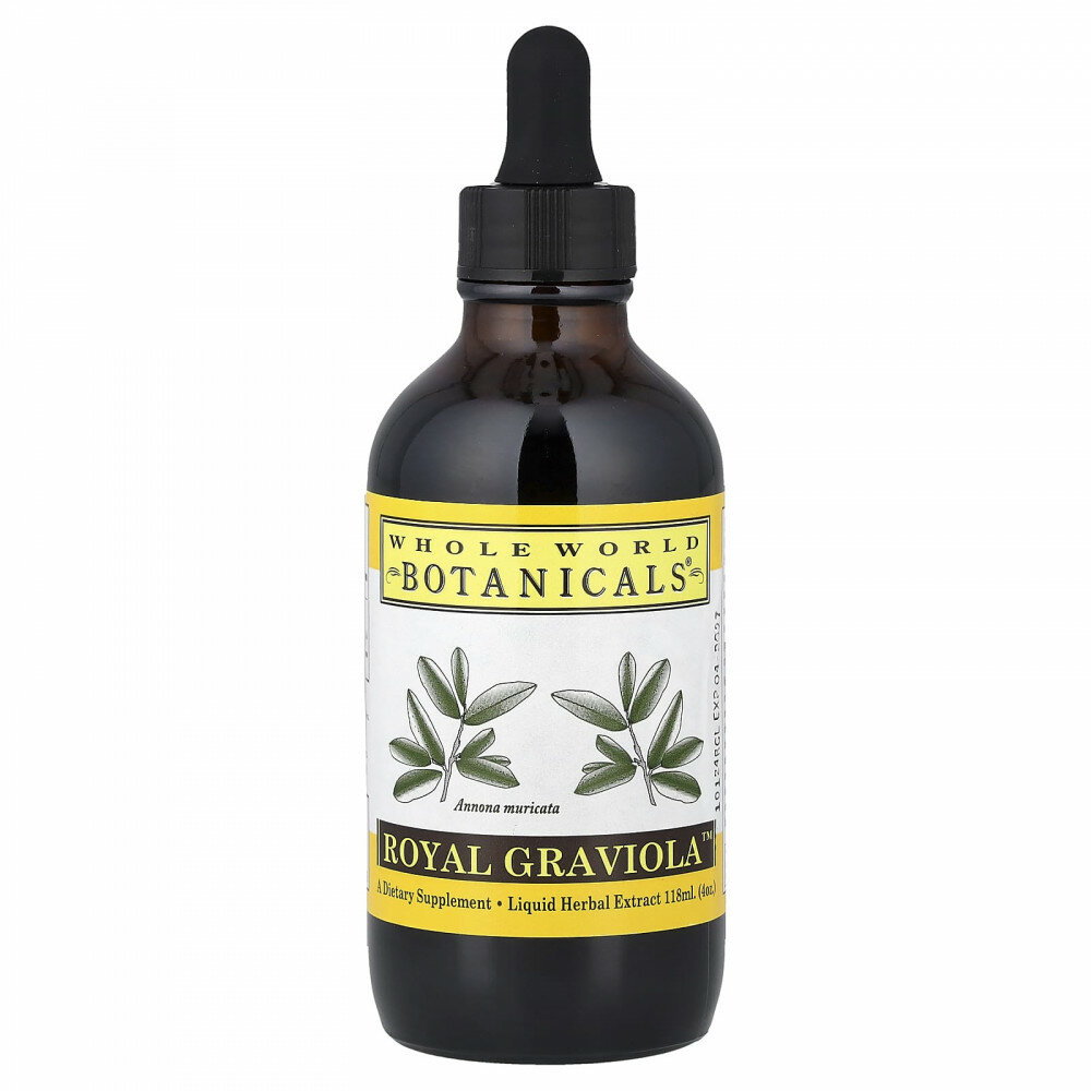Whole World Botanicals, Royal Graviola™, 118 мл (4 унции)