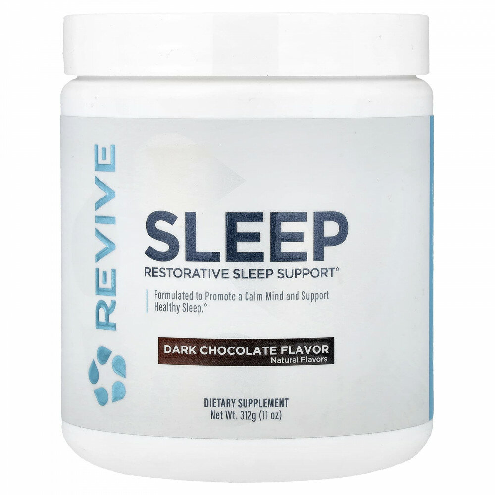 Revive, Sleep, темный шоколад, 312 г (11 унций)