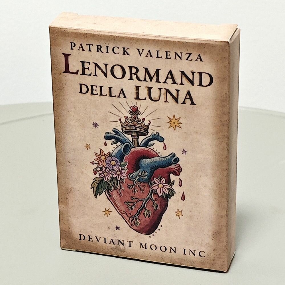 Девиантная Луна карты оракула Ленорман Делла Луна, Deviant Moon Lenormand oracle cards Della Luna