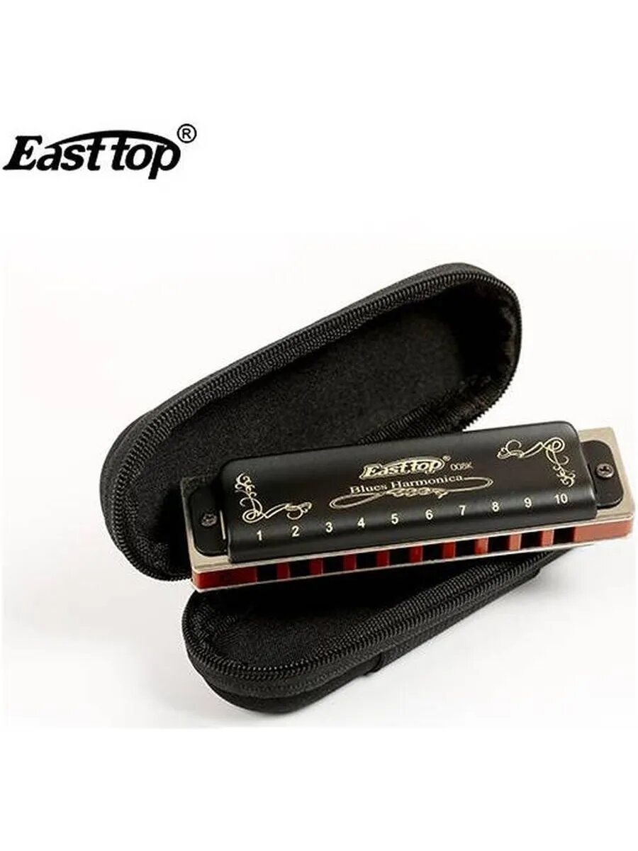 Губная гармошка диатоническая T008K D