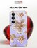 Чехол на Realme C85 Pro / Реалми C85 Про с принтом Розовые цветы красками